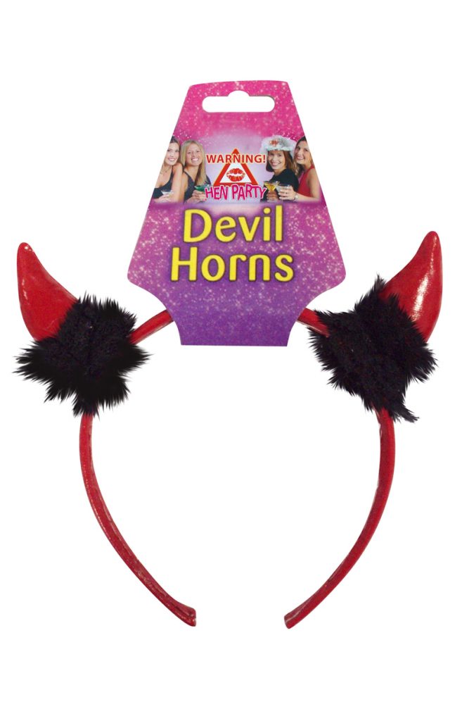 Fur Devil Horns | Hidden Corner Fancy Dress
